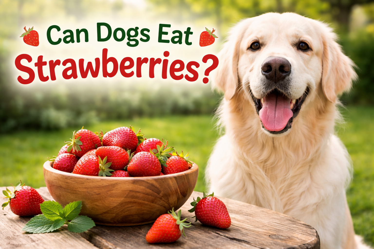 Can Dogs Eat Strawberries? A Complete Guide for Dog Owners