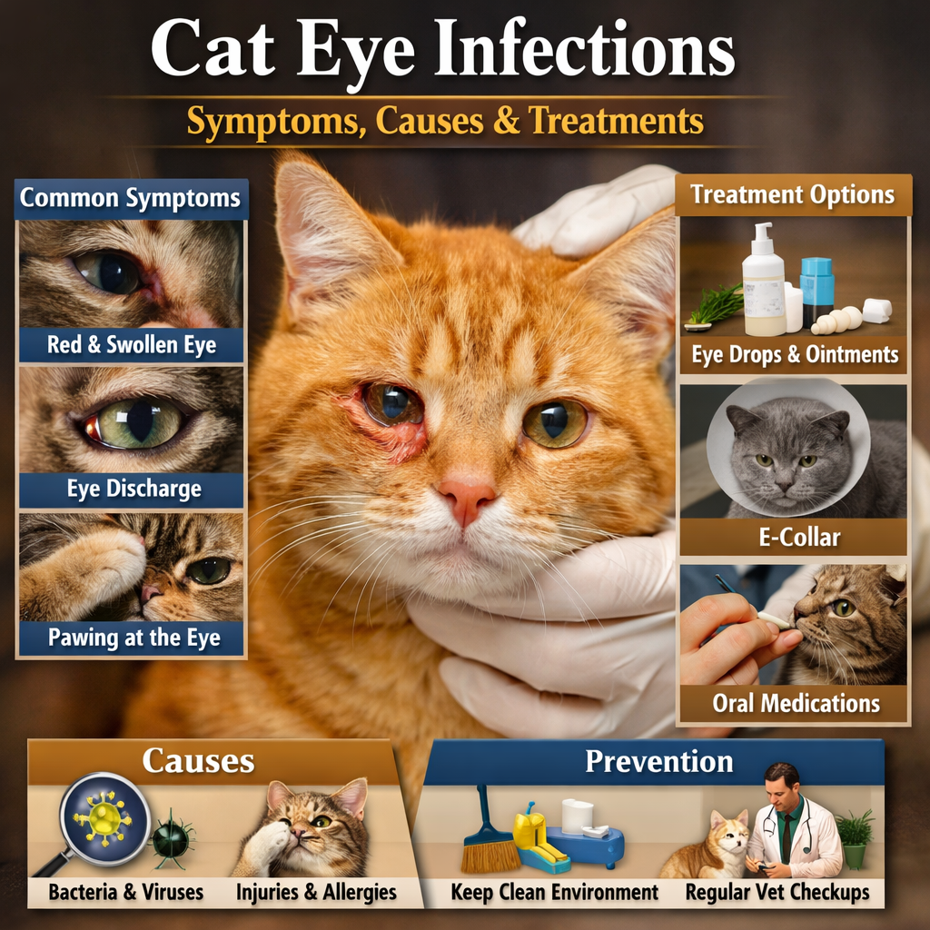 Cat Eye Infections: Signs, Causes, and Treatment Options