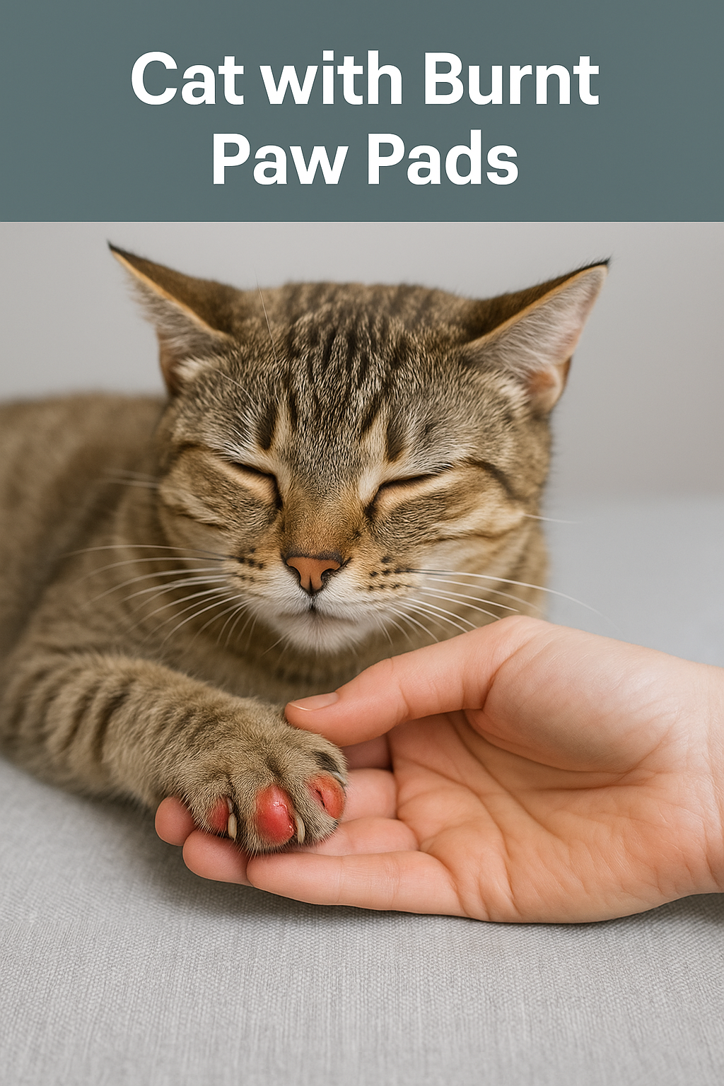 Cat Paw Burns: Causes, Treatment, and Prevention