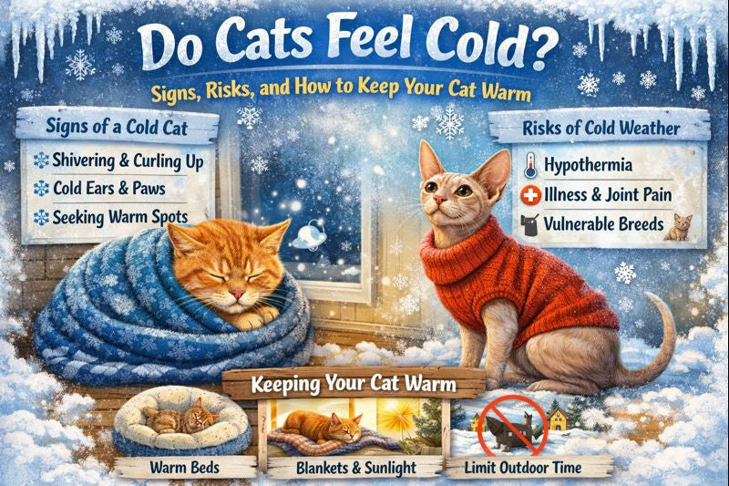 Do Cats Feel Cold? Signs, Risks, and How to Keep Your Cat Warm