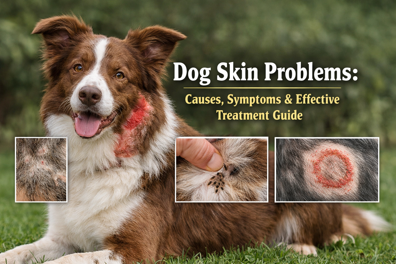 Dog Skin Problems: Causes, Symptoms & Effective Treatment Guide