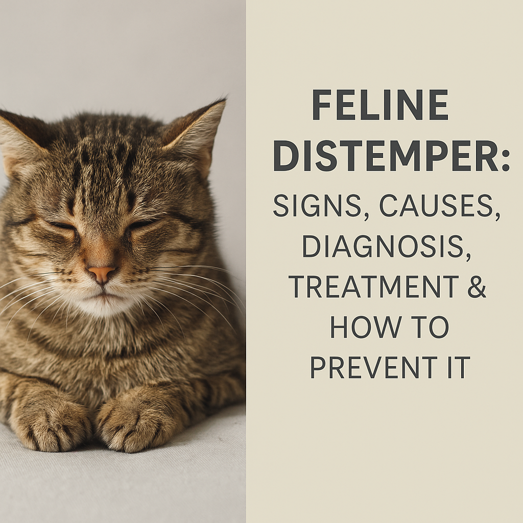 Feline Distemper: Signs, Causes, Diagnosis, Treatment & How to Prevent