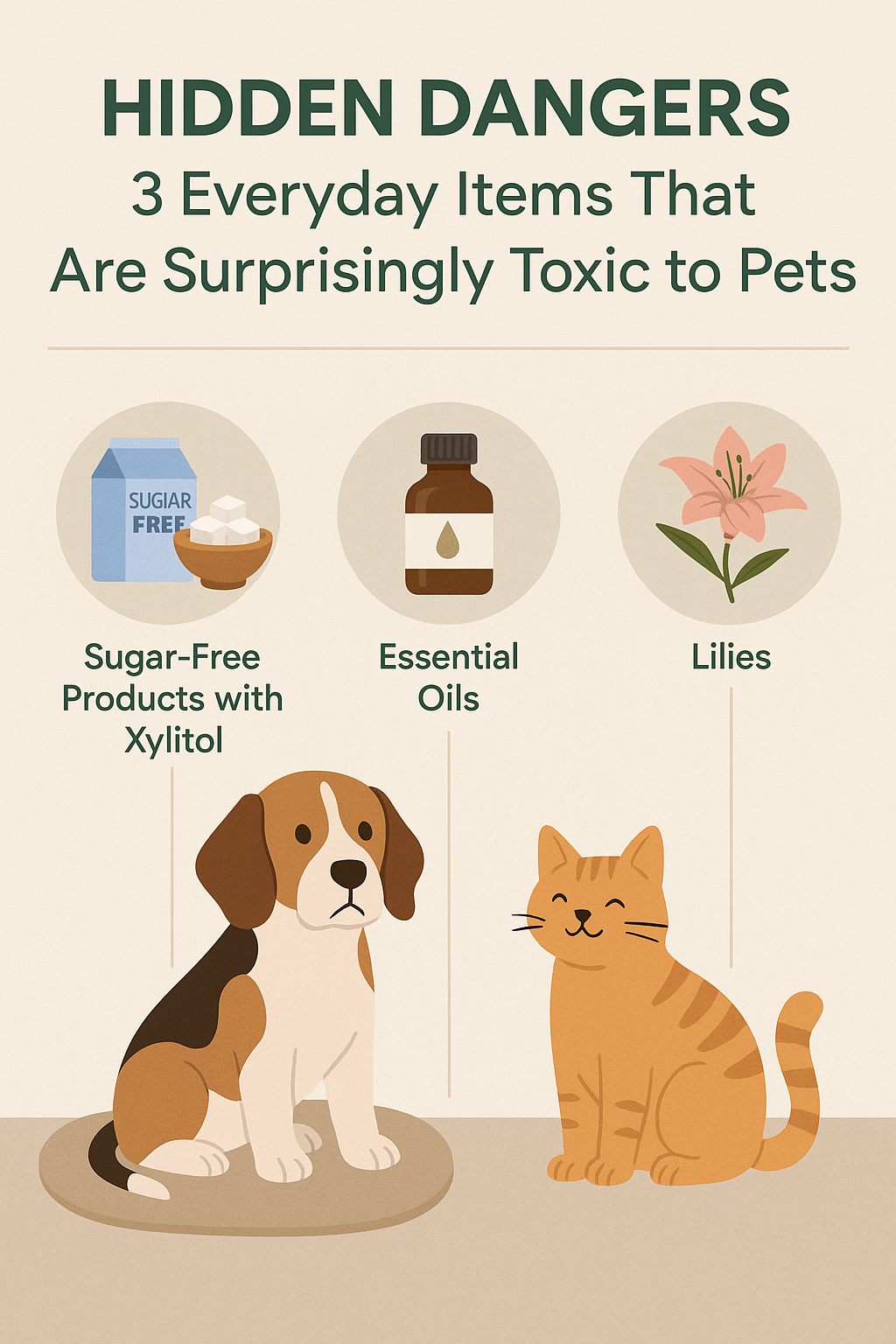 Hidden Dangers: 3 Everyday Items That Are Surprisingly Toxic to Pets