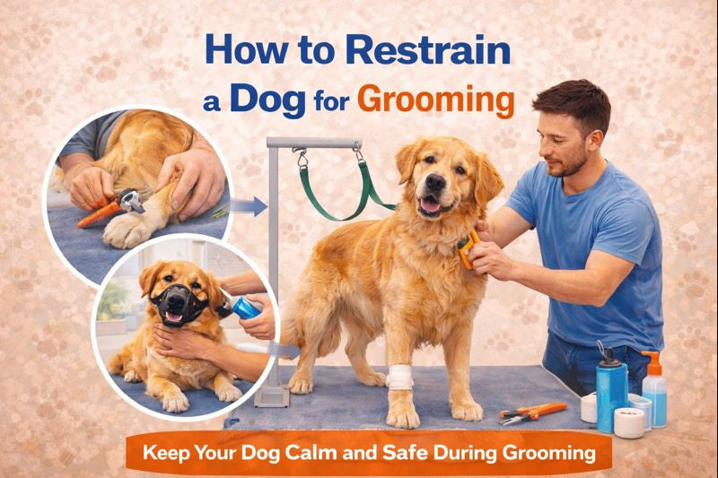 How to Restrain a Dog for Grooming