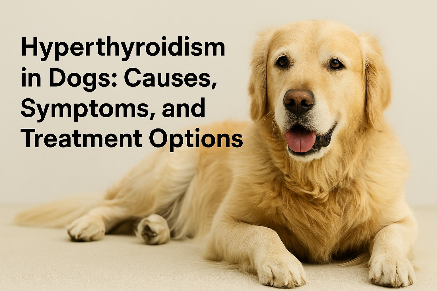 Hyperthyroidism in Dogs: Causes, Symptoms, and Treatment Options