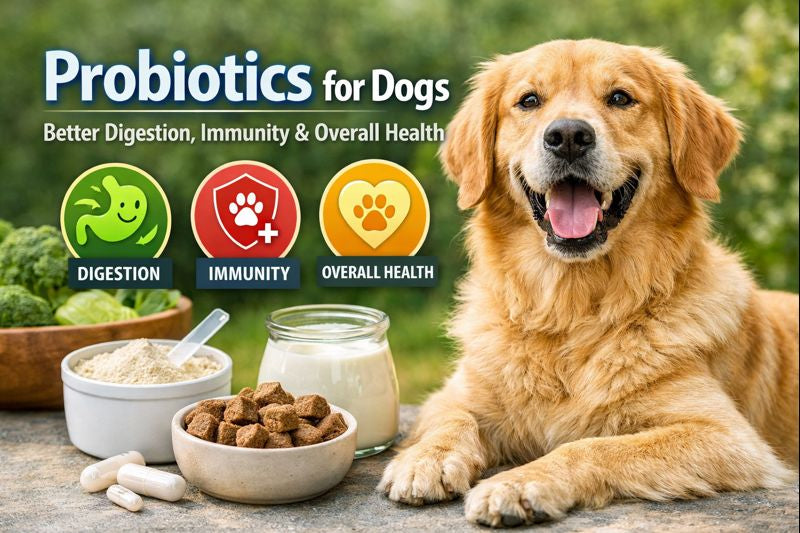 Probiotics for Dogs: The Key to Better Digestion, Immunity, and Overal