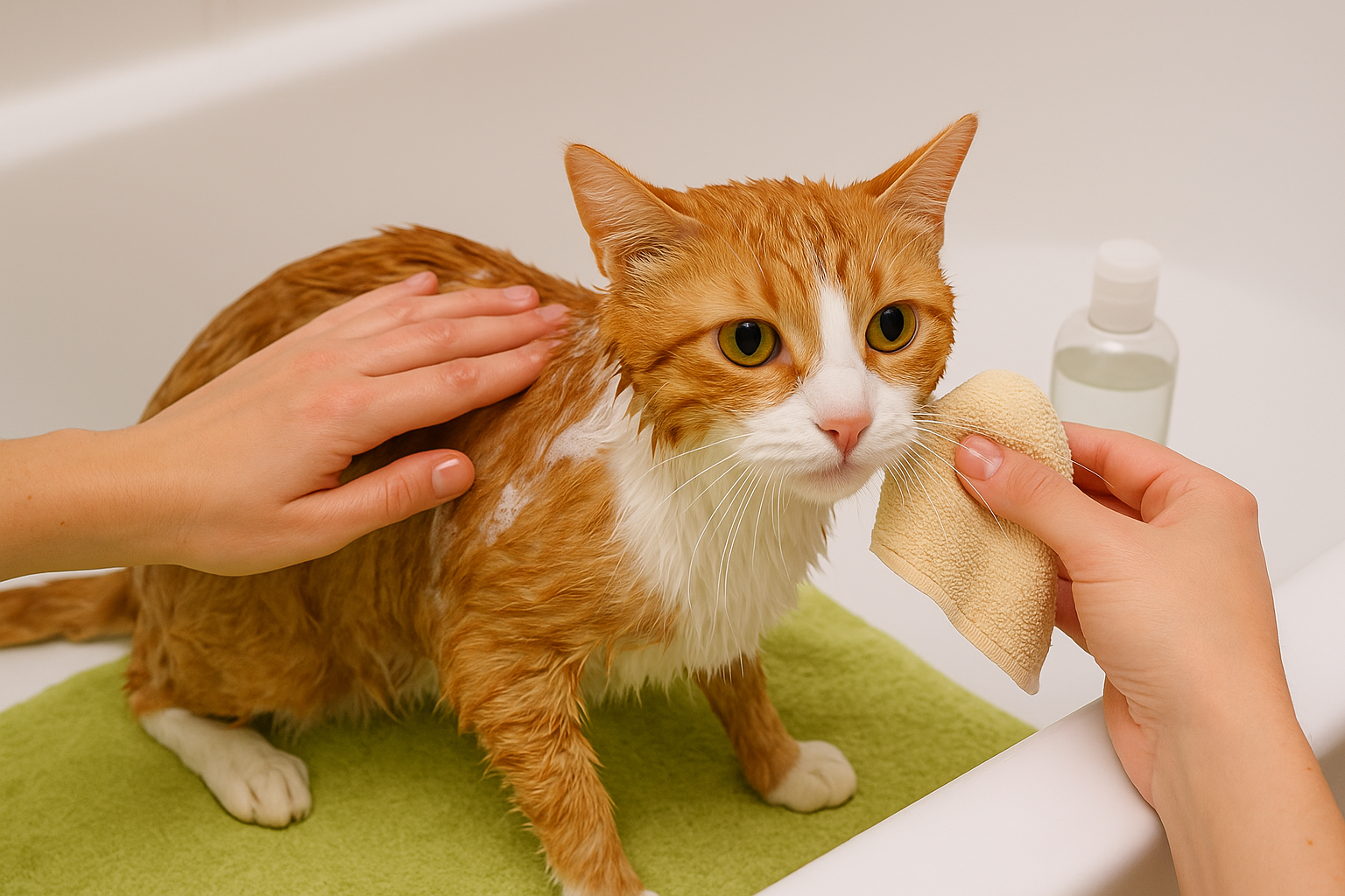 The Right Way to Bathe Your Cat: A Step-by-Step Guide for Pet Parents