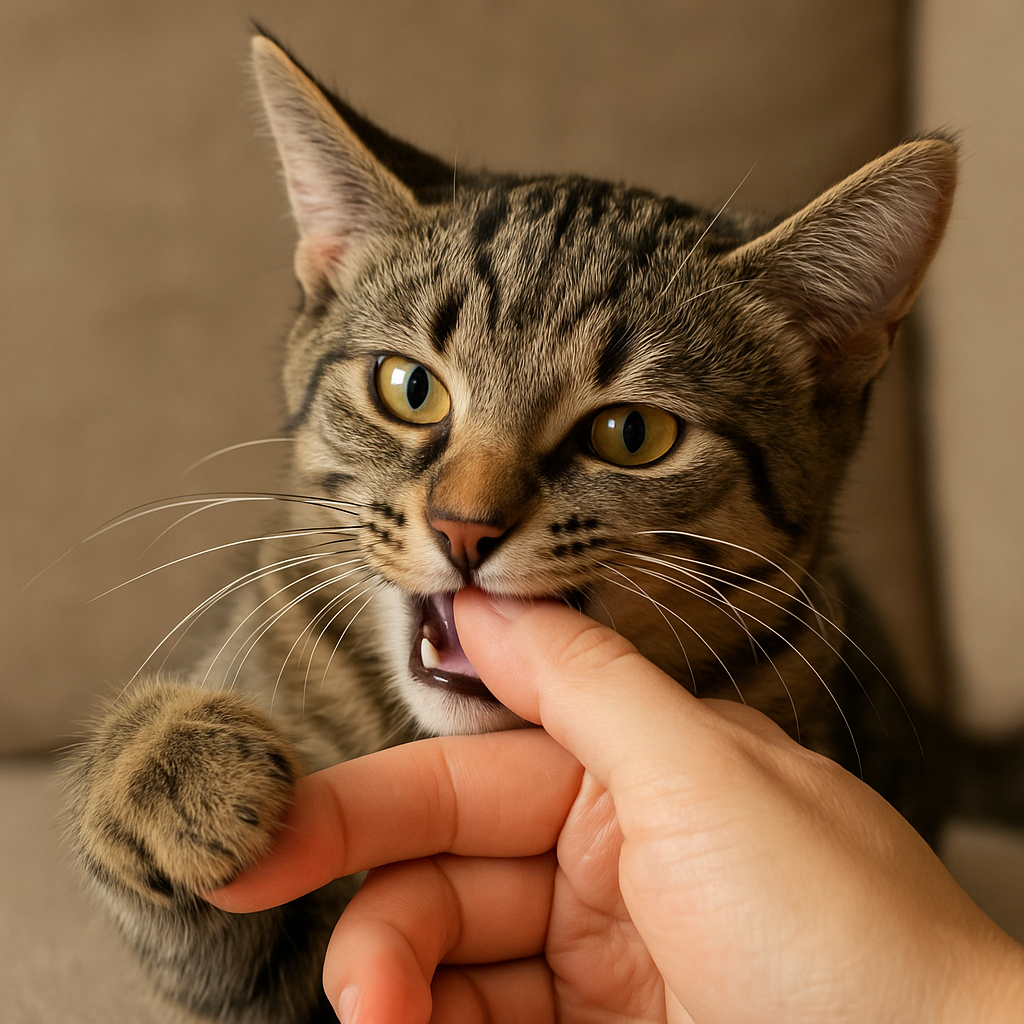 Why Does My Cat Bite Me? Understanding the Reasons and What to Do