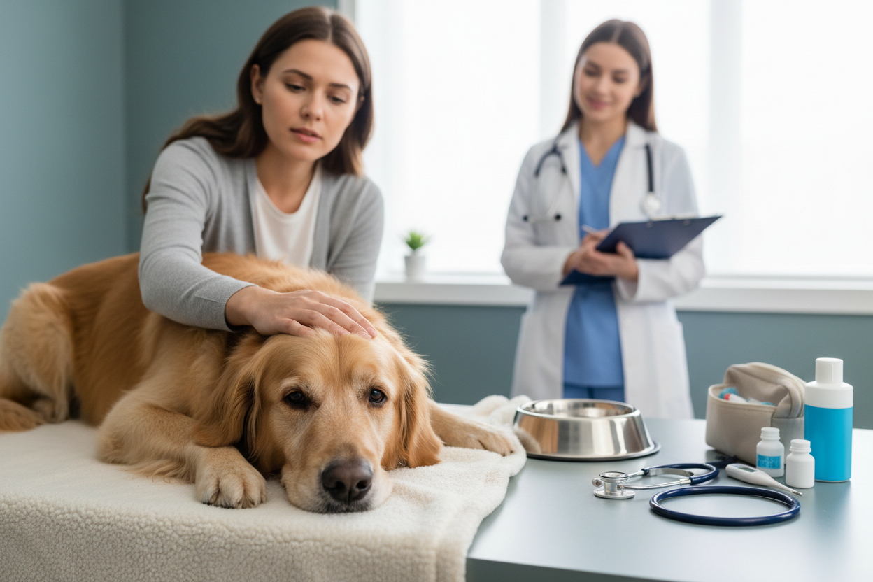 Understanding Dog Vomiting: Causes, Care & When to Visit a Vet