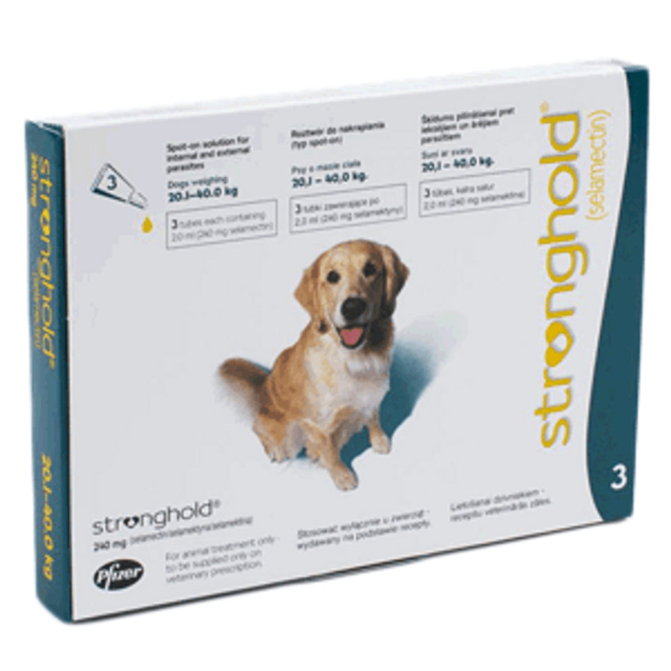 Stronghold Teal for Dog| Flea, Tick & Heartworm Meds| 79PETS