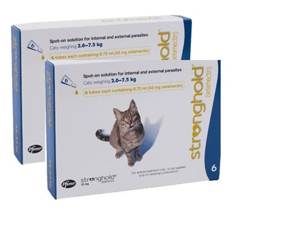 Stronghold Blue for Cats| Flea, Tick & Heartworm Meds|79PETS