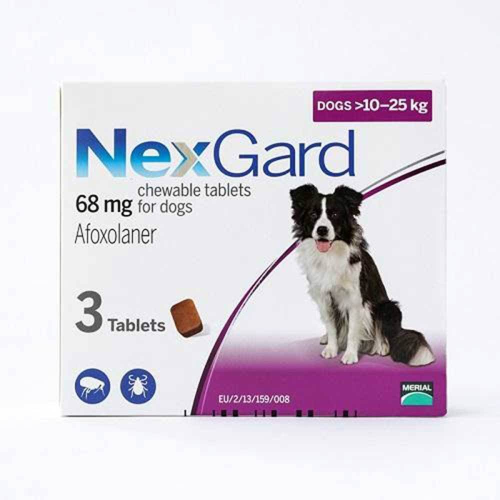 Nexgard Purple for Medium Dog Flea & Tick 24-60 lbs(10-25kg)